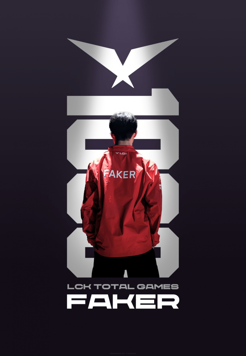 홍차넷 - 펨코 하시는 분이 대상혁 LCK 1000경기 기념 포스터 만들었는데 멋지네요.